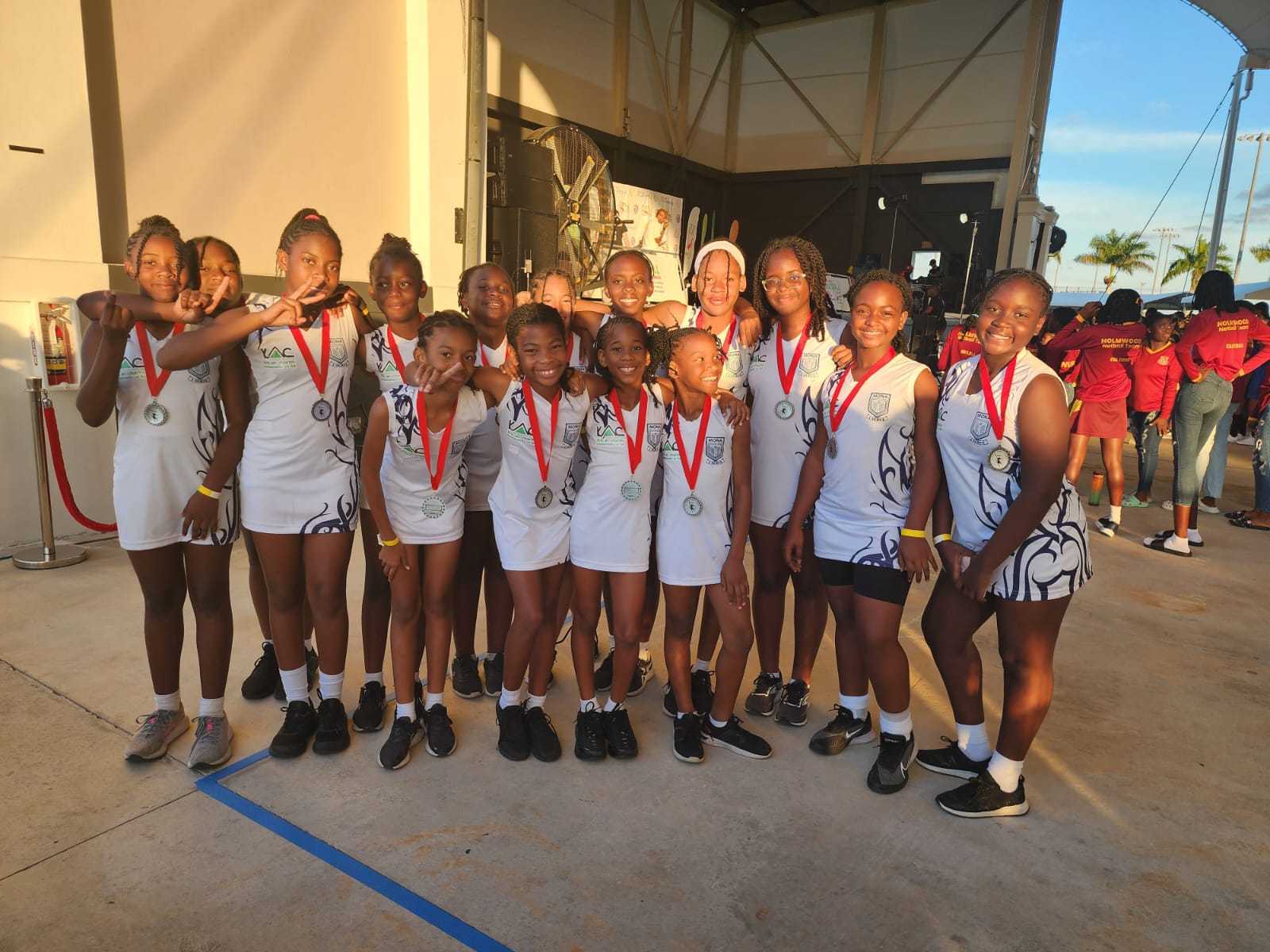 Netballers at Florida Netballers Classic 2024